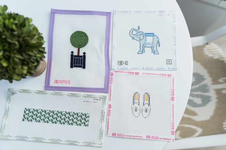 10 Needlepoint Canvases for Beginners - Adored By Alex